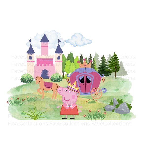 Princess Peppa - Etsy