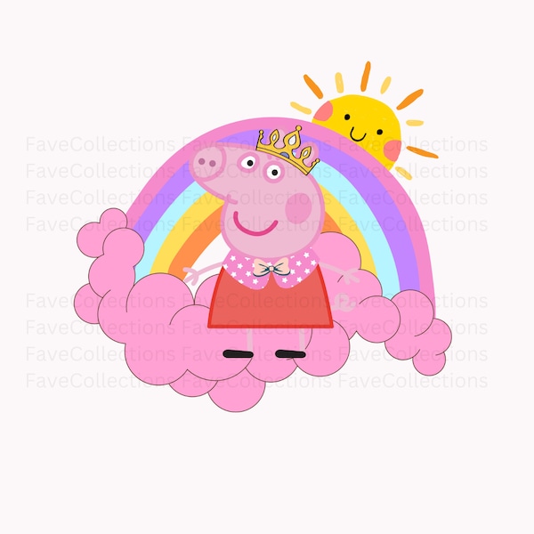 Peppa Pig Clip - Etsy