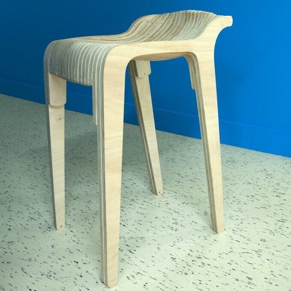 Parametric Furniture Bar Stool Etsy