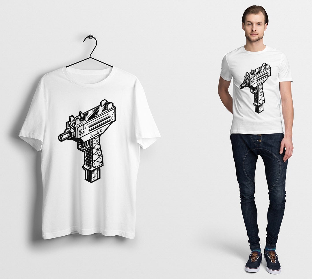 Uzi Very Rare Uzi Japan T Shirt Machine Gun Uk S M L XL XXL Gamer - Etsy