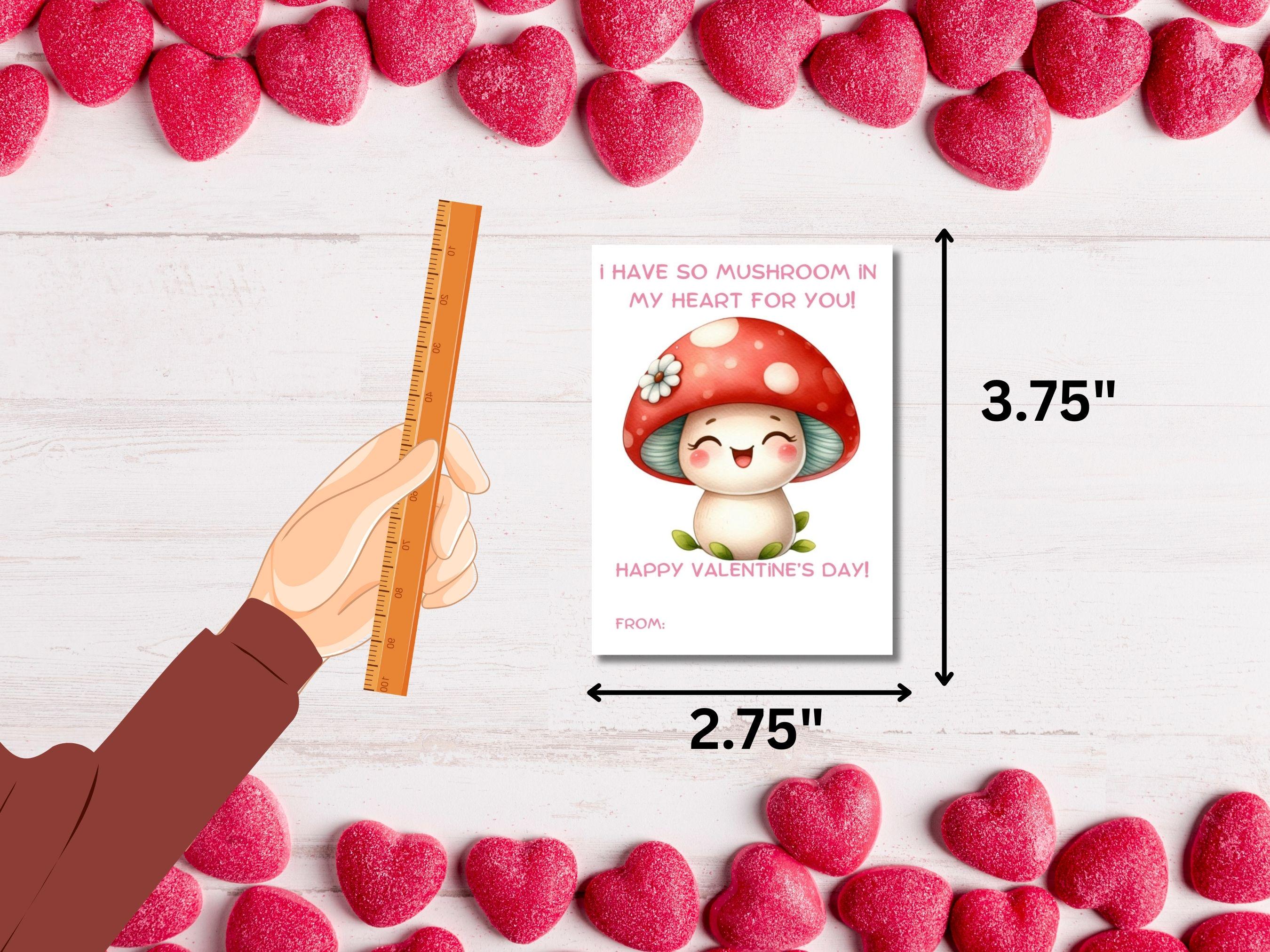 Kids Valentine's Day Cards | Printable Classroom Valentines (PDF) - Etsy