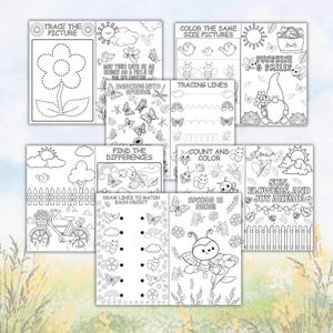 Spring Activity Booklet | Spring Printable Activities PDF | Spring ...