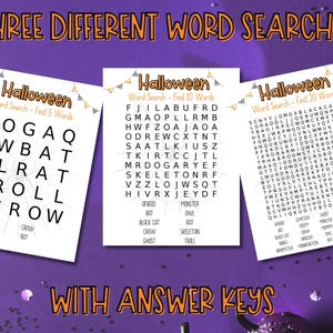 Halloween Activity Bundle | Printable Games & Coloring (PDF Download ...
