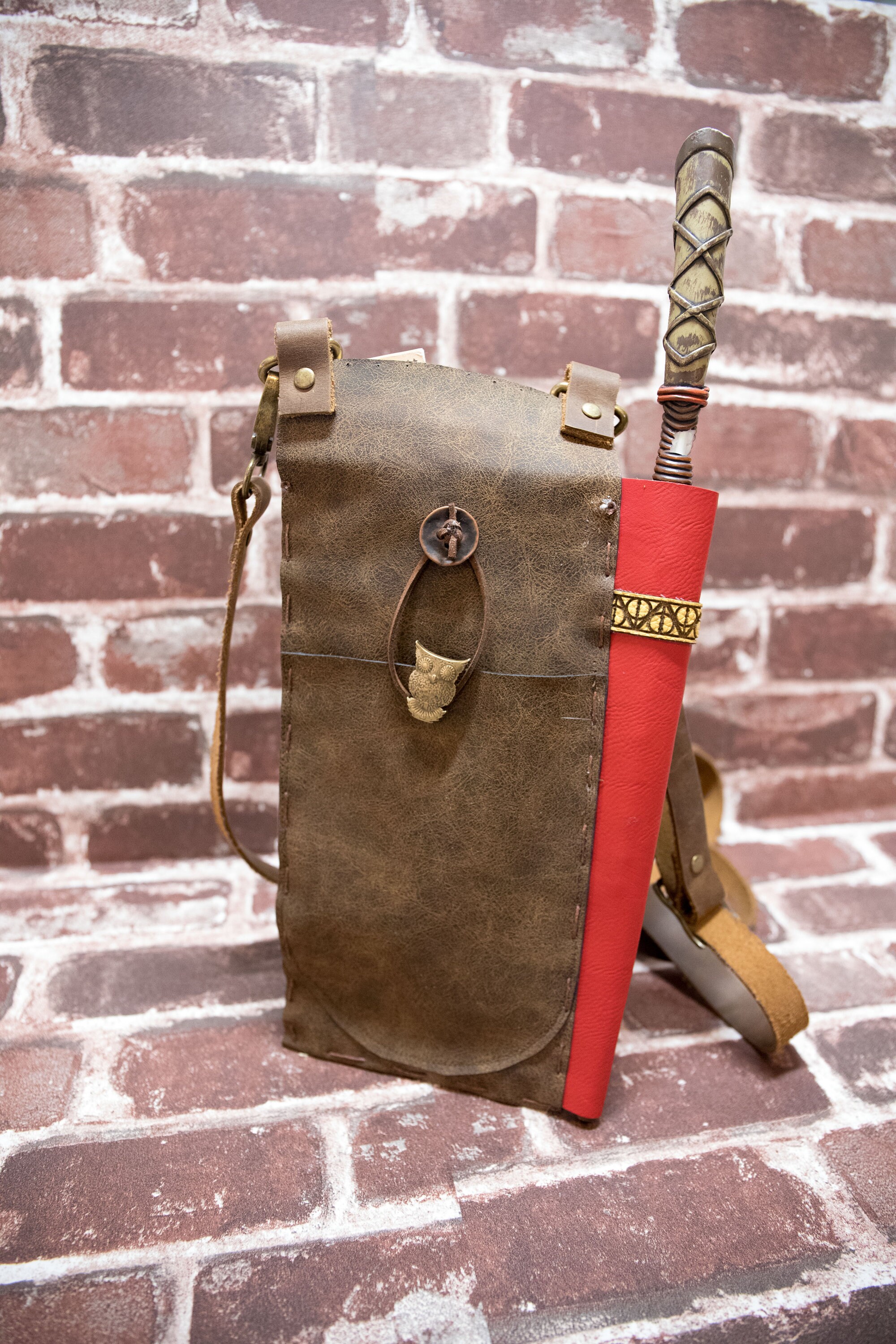 Harry Potter Wand Holder, Gryffindor, Magic Satchel, Wand Holder for ...