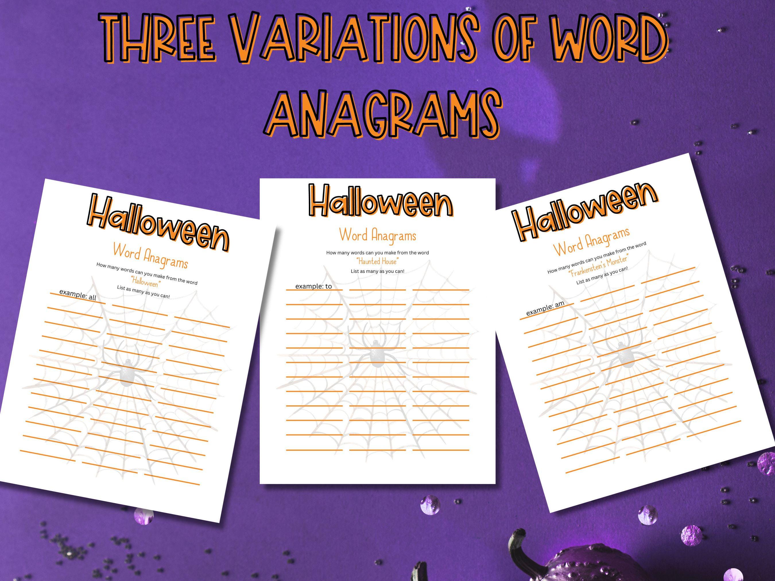 Halloween Activity Bundle | Printable Games & Coloring (PDF Download ...