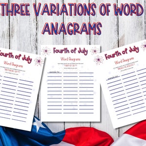 Fourth of July Activity Bundle | Kid's 4th of July Printable PDF ...