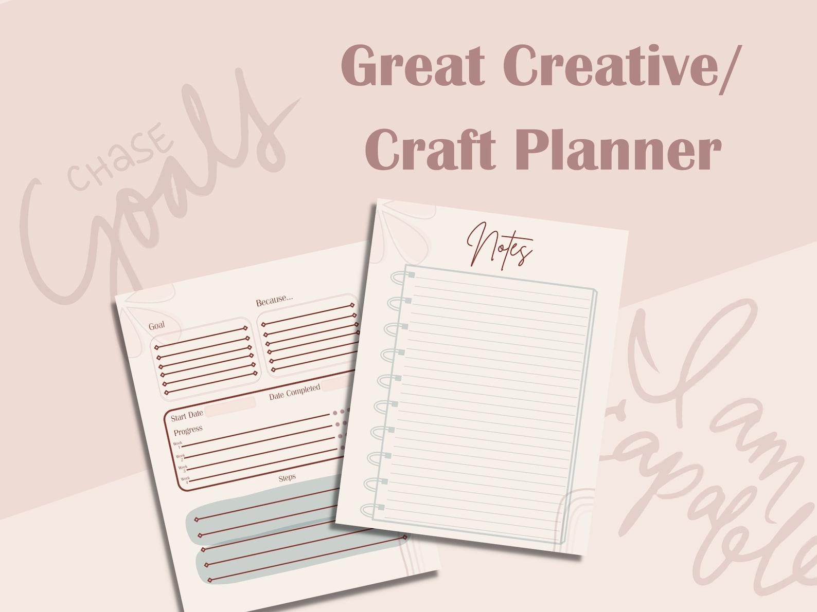 Craft Planner Printable/editable, Organize Your DIY Crafts, Craft ...