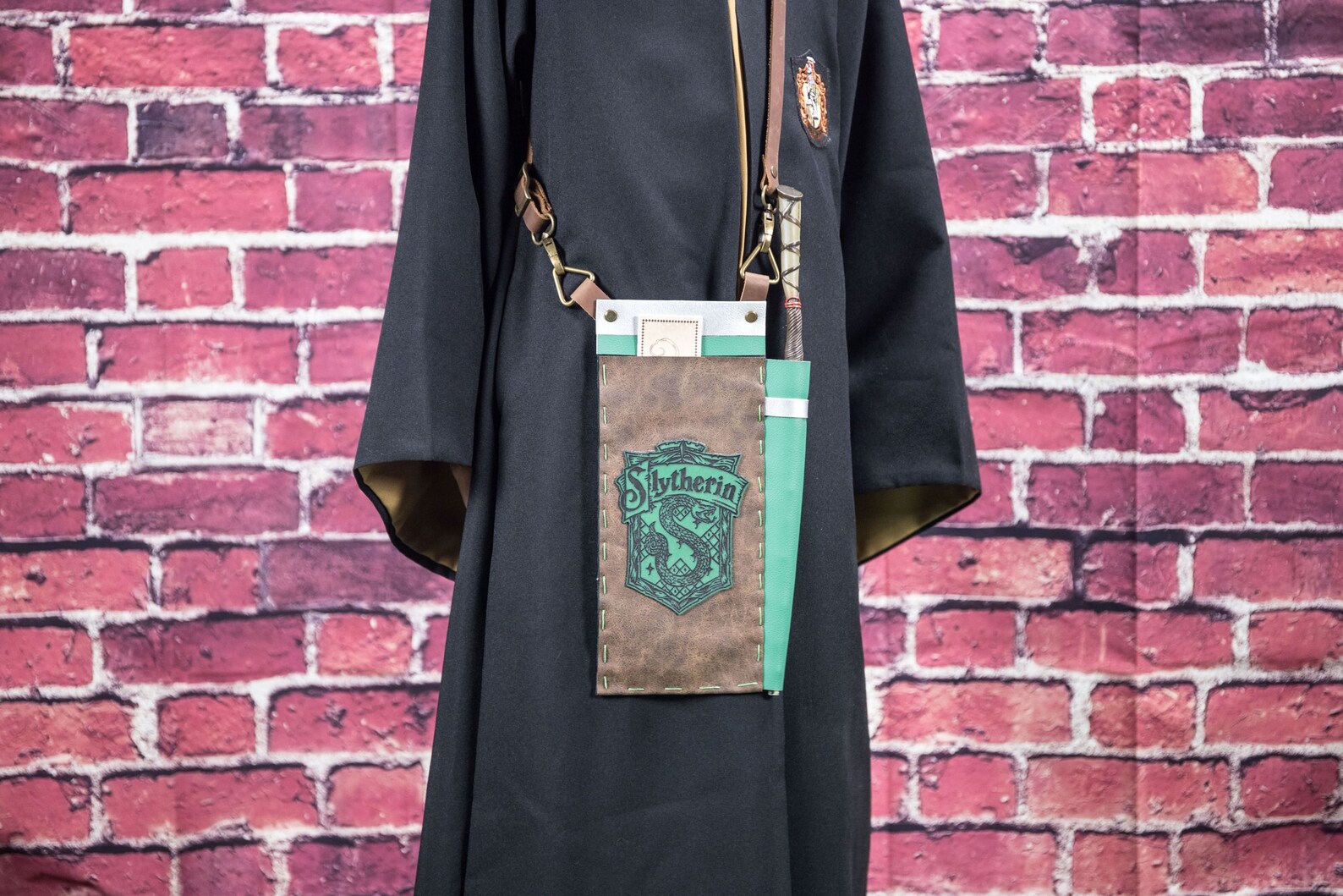 Harry Potter Wand Holder, Slytherin, Magic Satcheltm, Wand Holder for ...