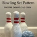 Crochet Bowling Set Pattern- DIGITAL DOWNLOAD - Etsy