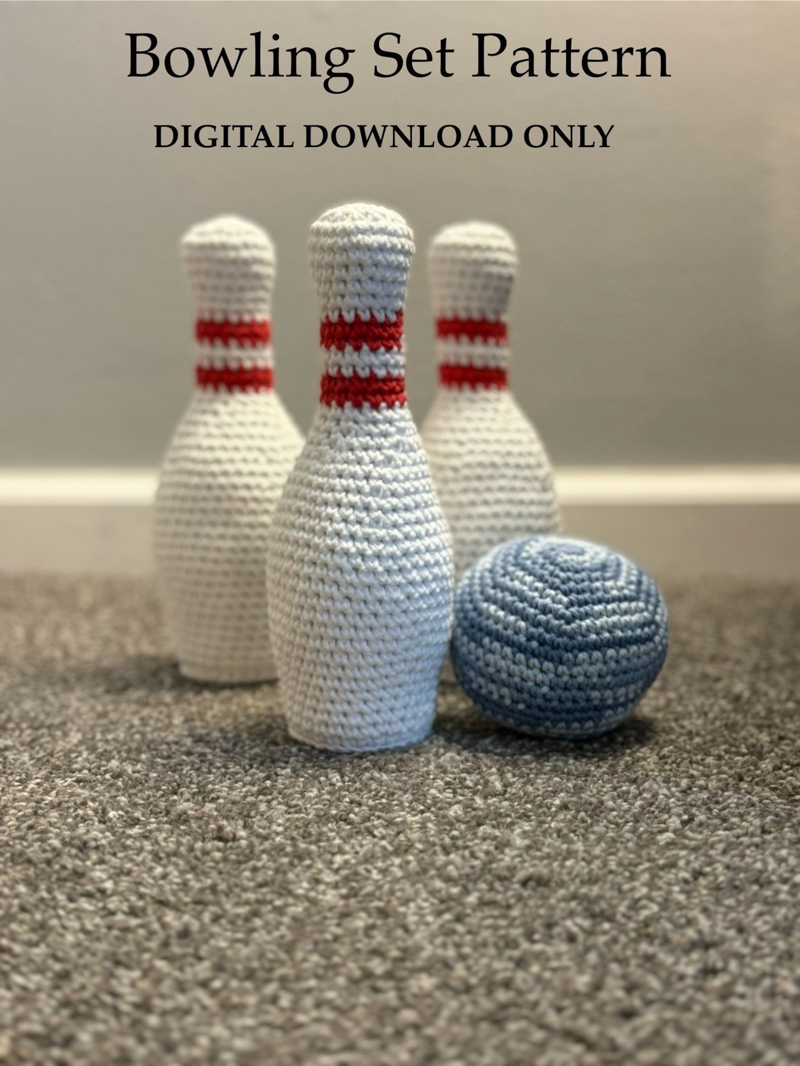 Crochet Bowling Set Pattern- DIGITAL DOWNLOAD - Etsy