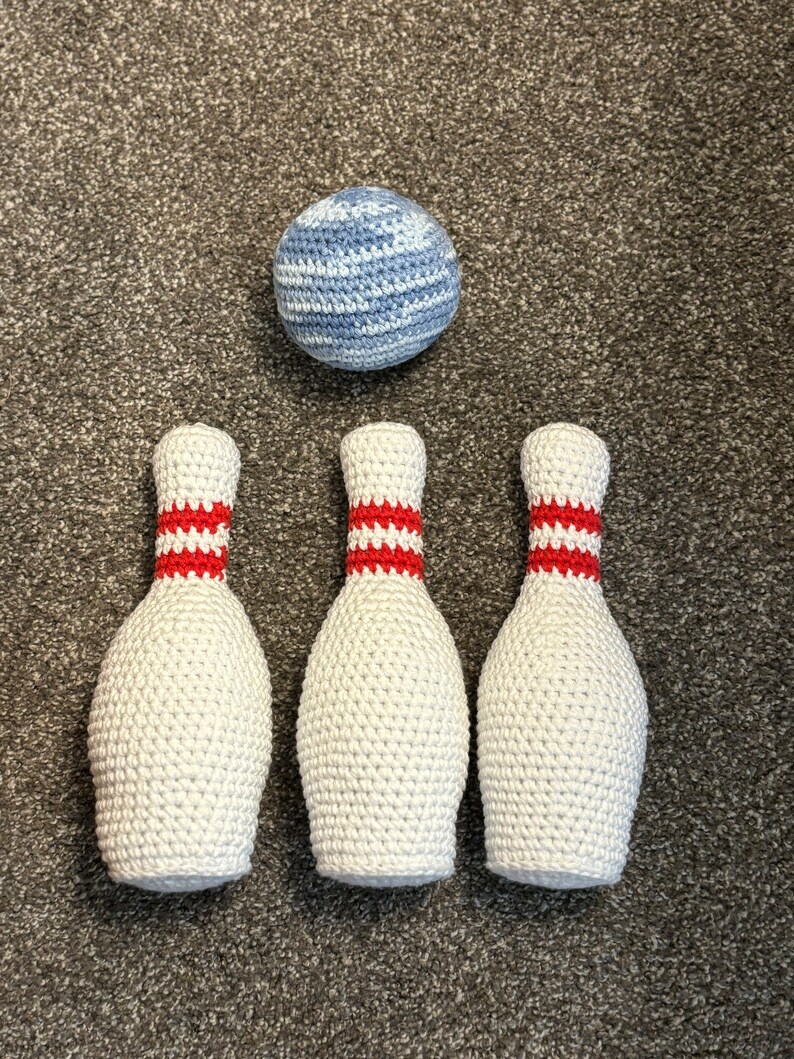 Crochet Bowling Set Pattern- DIGITAL DOWNLOAD - Etsy