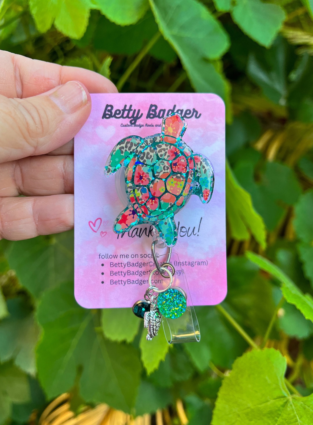 Sea Turtle Badge Reel, Sea Turtle Badge Reel, Hawaiian Badge Reel ...