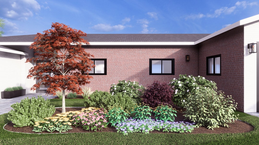 Birds' Bounty by Plant by Number. Landscape Design Plan - Etsy