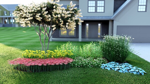 Landscape Design Plan for Full Shade Border Garden - Etsy Canada