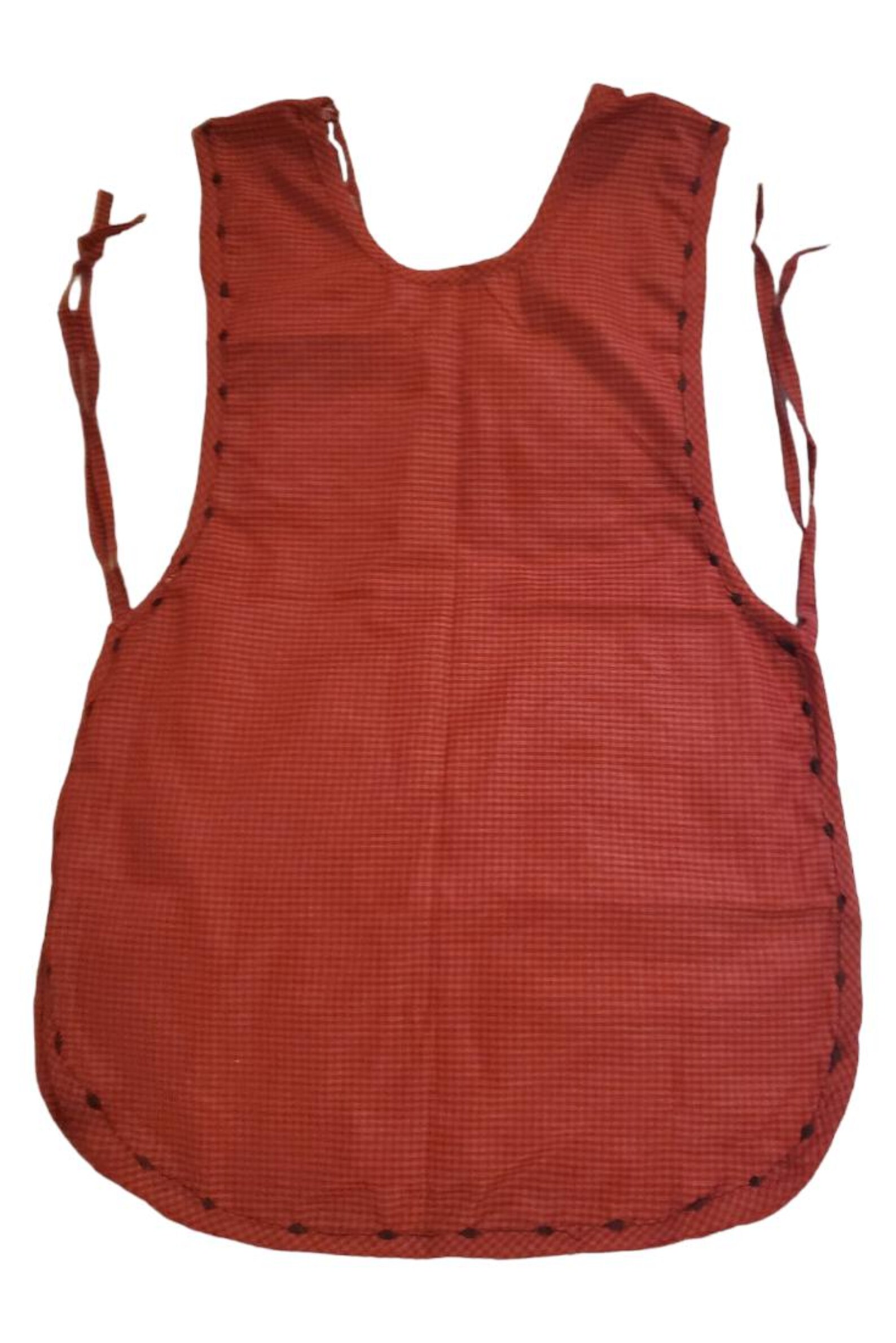 Traditional Mexican Apron for Women With Pockets and Beautiful Flower ...