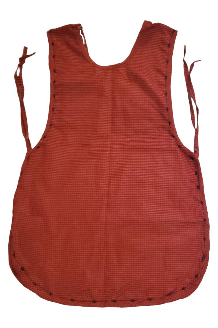 Traditional Mexican Apron for Women With Pockets and Beautiful Flower ...