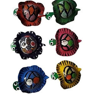 Mexican Bobblehead Animals, Bobble Head (turtle Set of 6) - Etsy