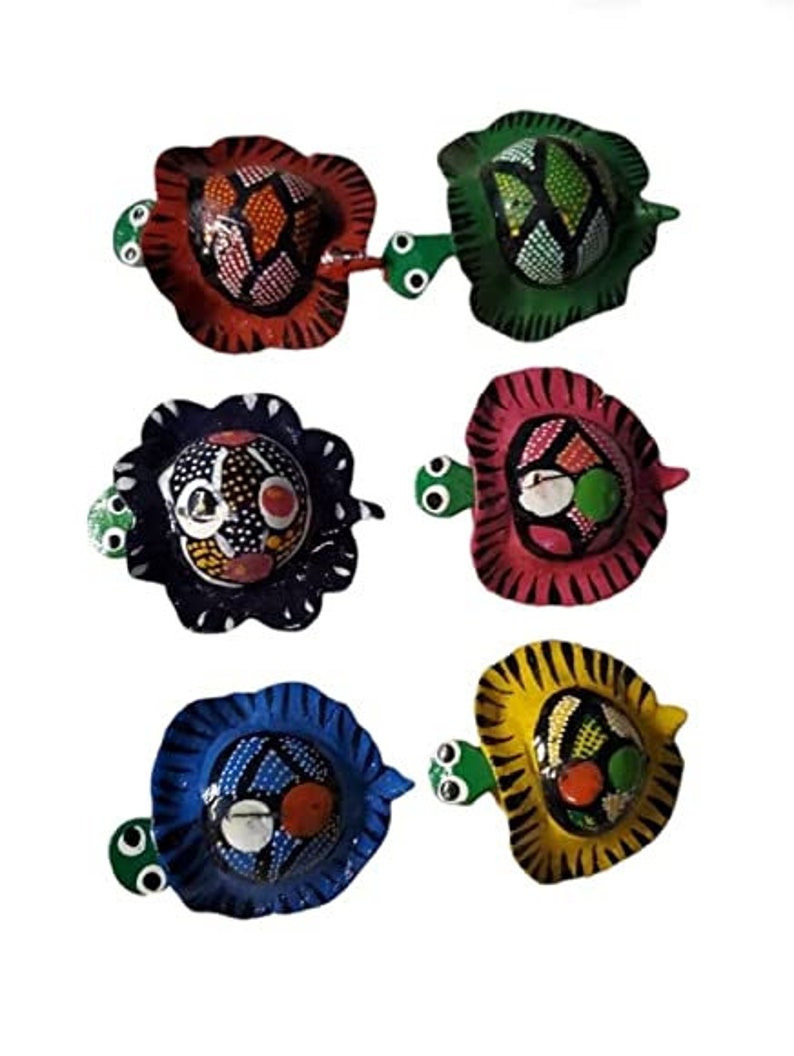 Mexican Bobblehead Animals, Bobble Head (turtle Set of 6) - Etsy
