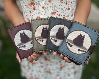 Halloween Cat Wallet - Etsy