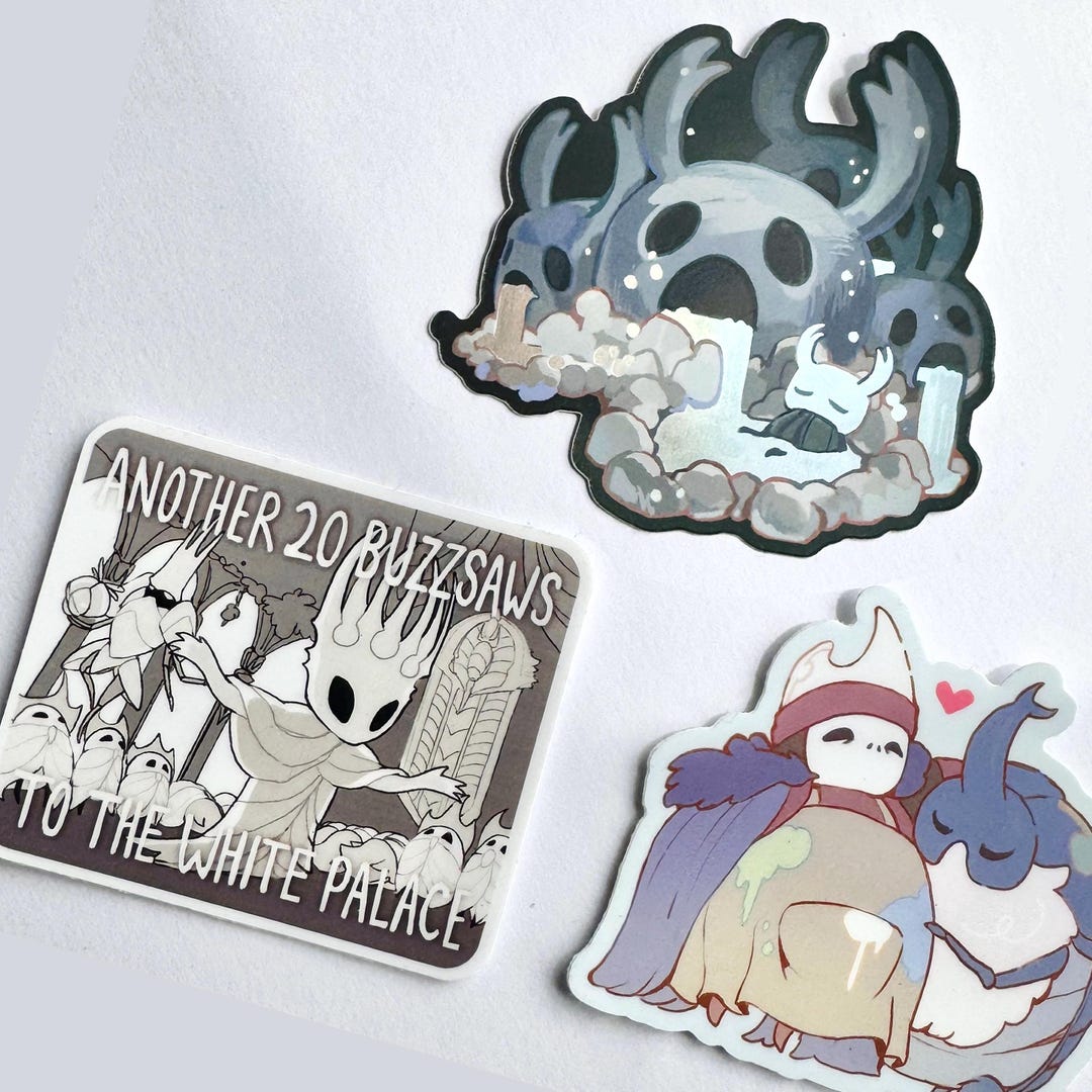 Hollow Knight Stickers - Etsy