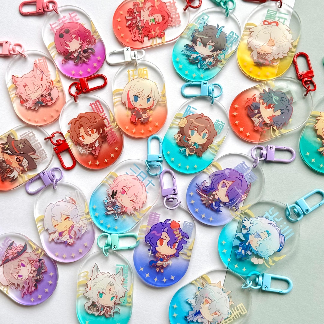 Honkai Star Rail Tag Charms (NEW!) - Etsy