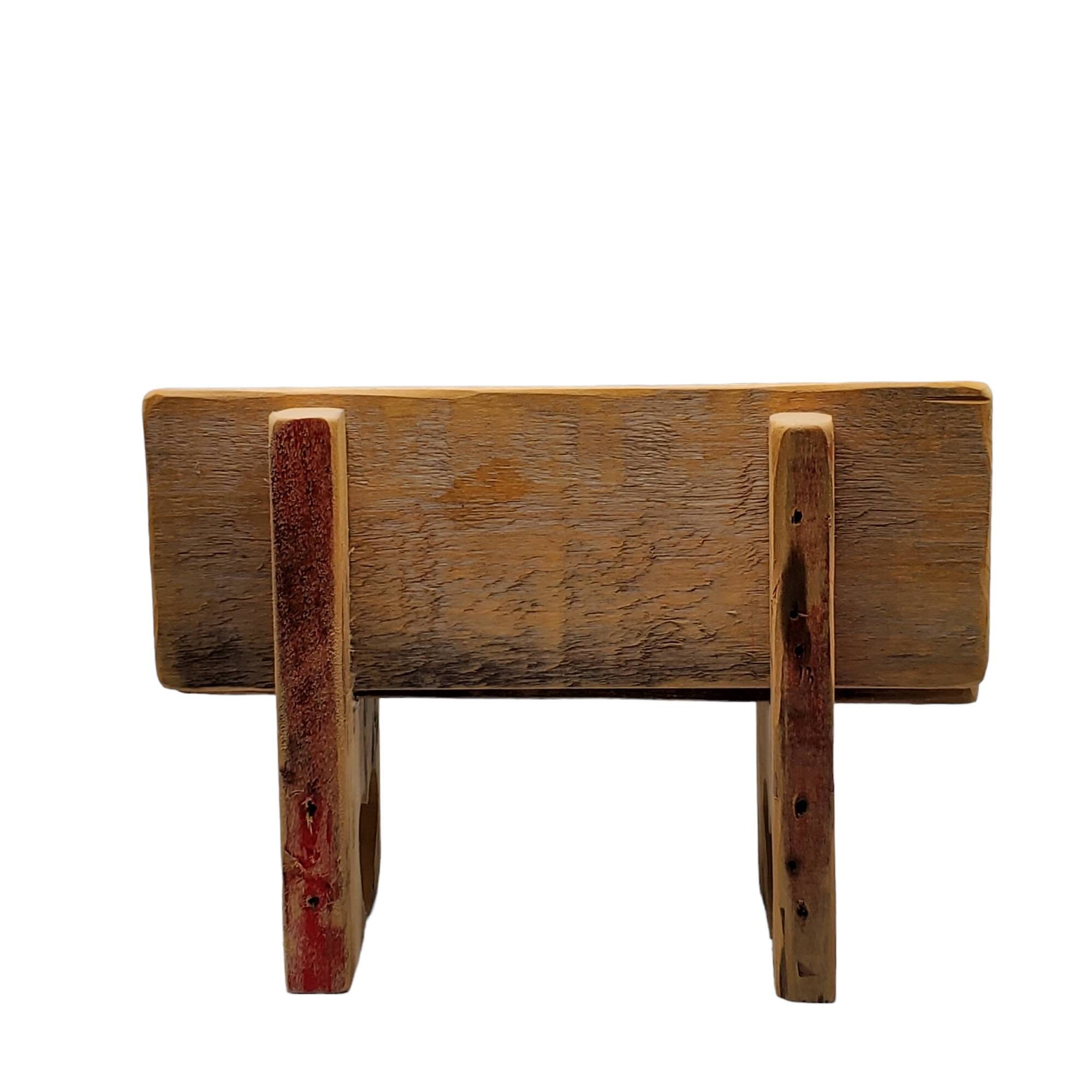Vintage Coca-cola Handmade Bench Wood Collector Display Doll Bench ...