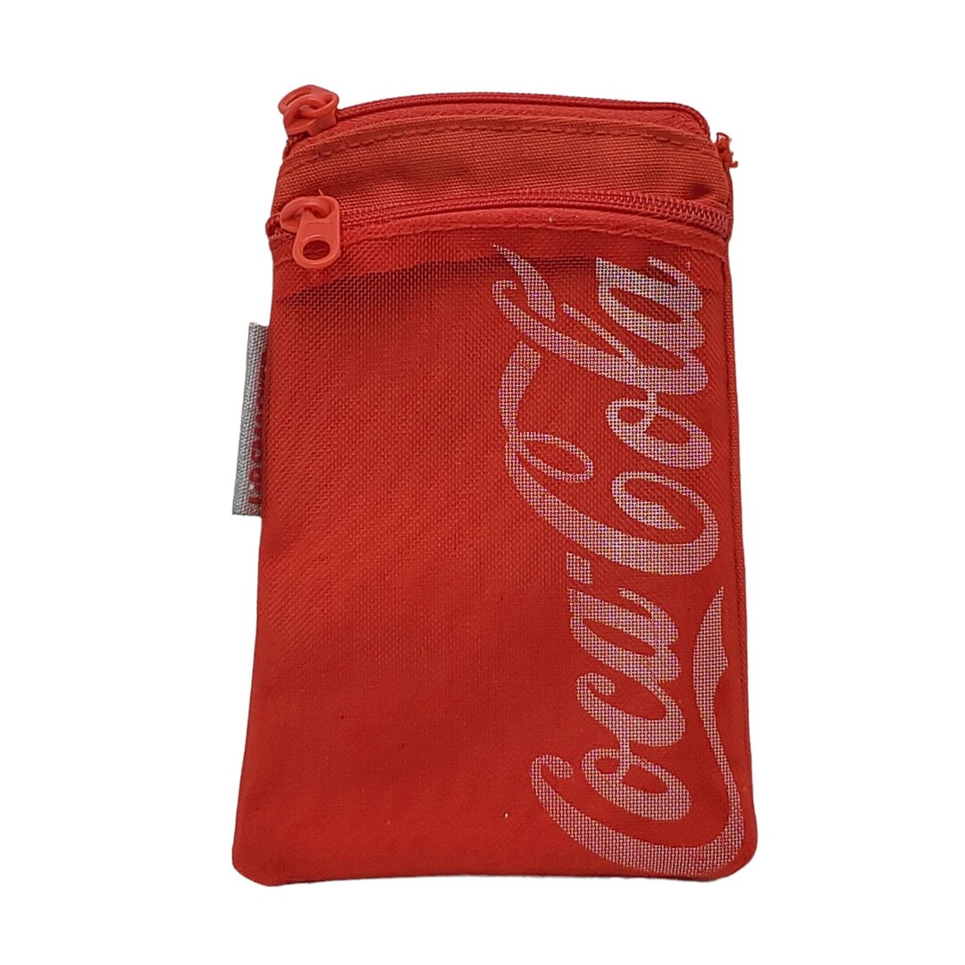 Vintage Coca-cola Lip Smacker Coin Purse Double Zipper Pouch - Etsy