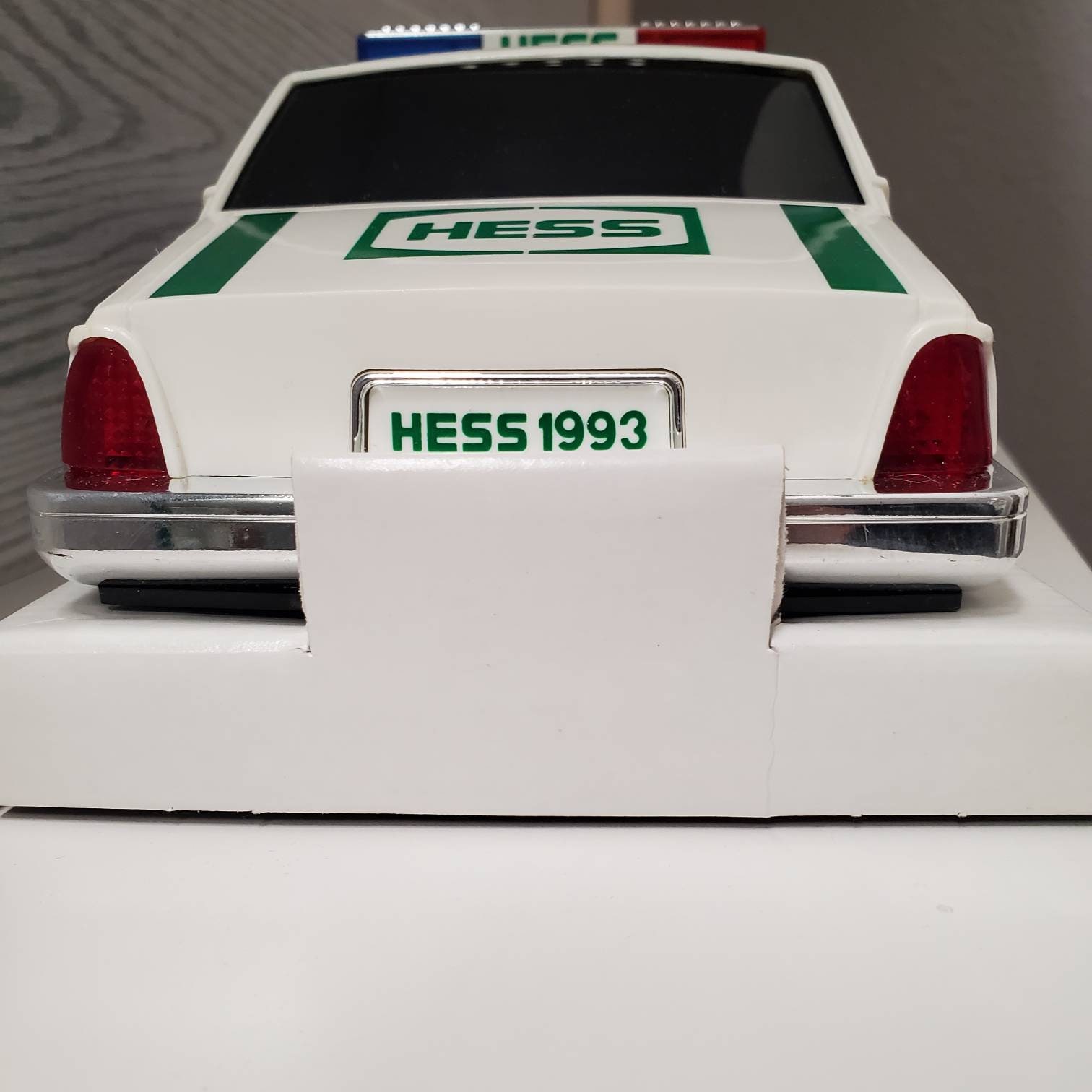 Vintage 1993 Hess Police Patrol Car Toy With Lights and Siren - Etsy