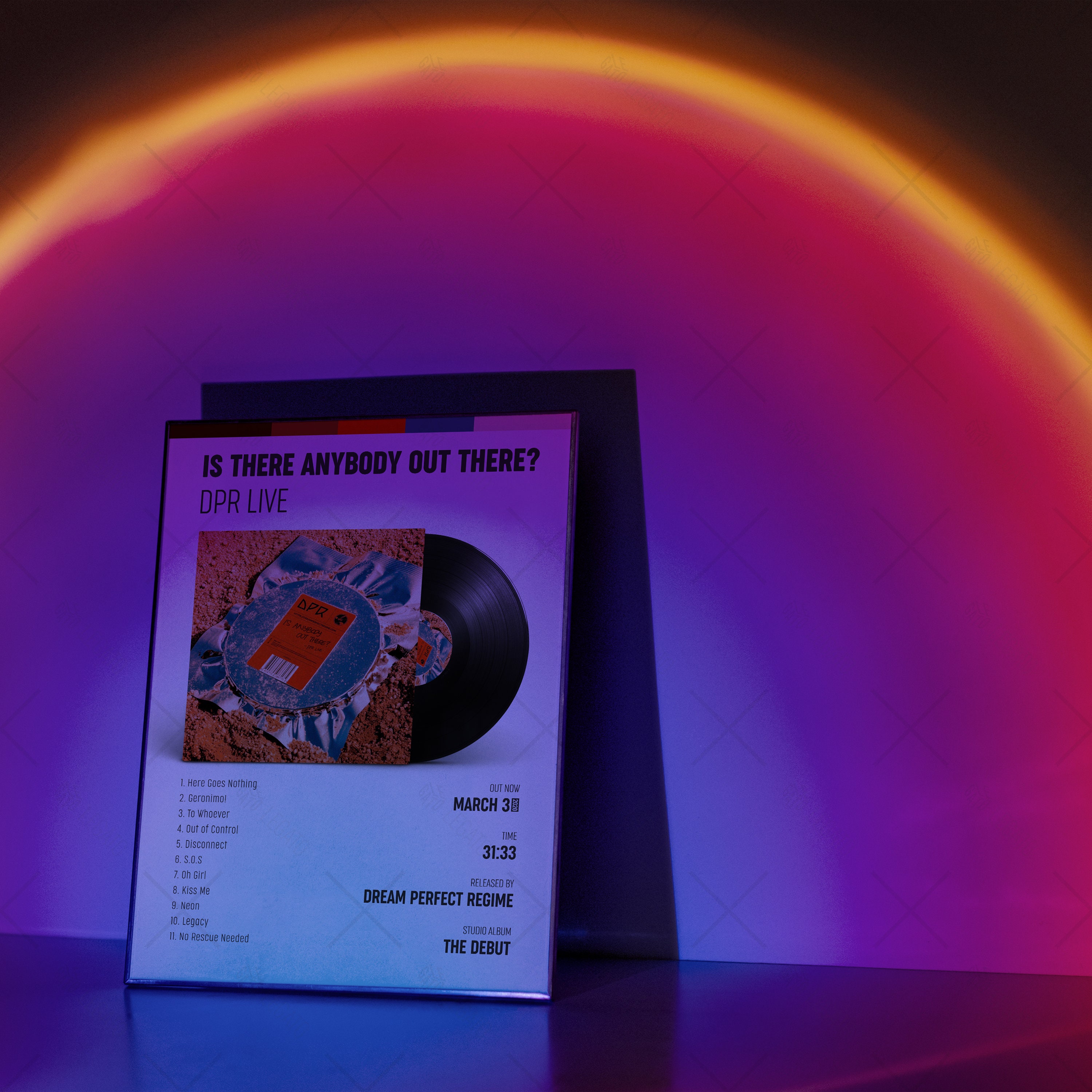 Is Anybody Out There Album Cover