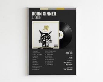 Born Sinner Poster - Etsy