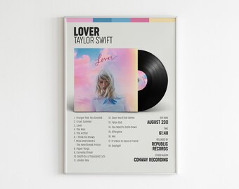 Lover Album Cover - Etsy