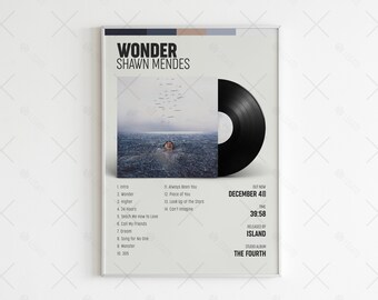 Shawn Mendes Album Cover Poster - Etsy