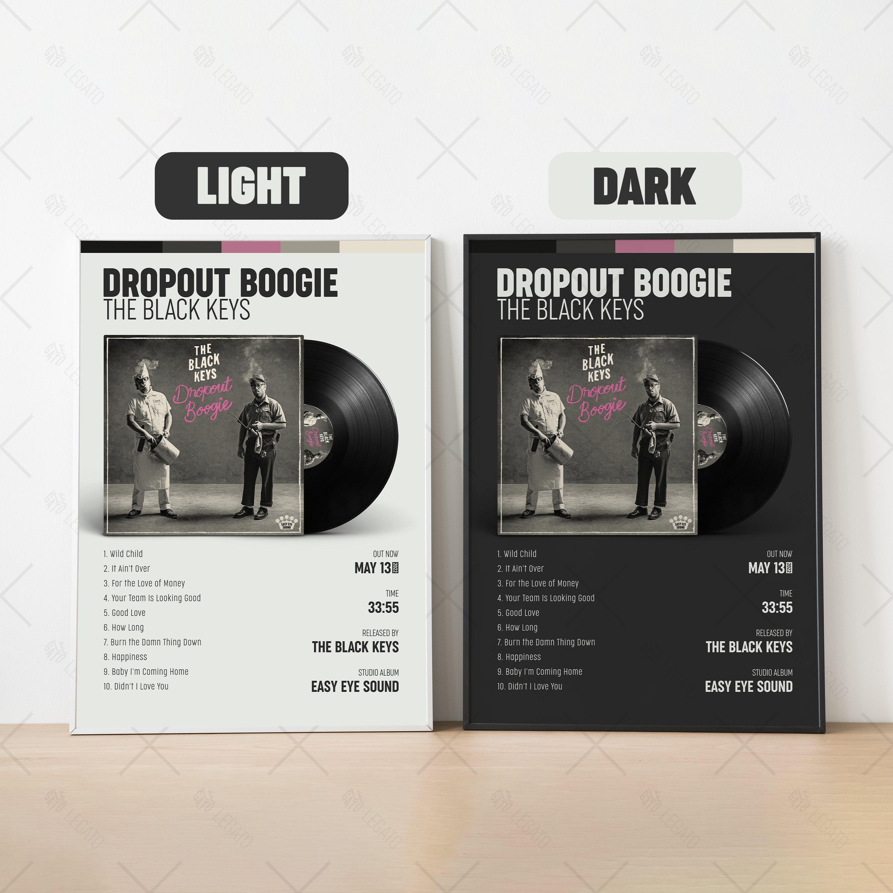 The Black Keys Poster, Dropout Boogie Poster, Album Cover Poster, Home ...