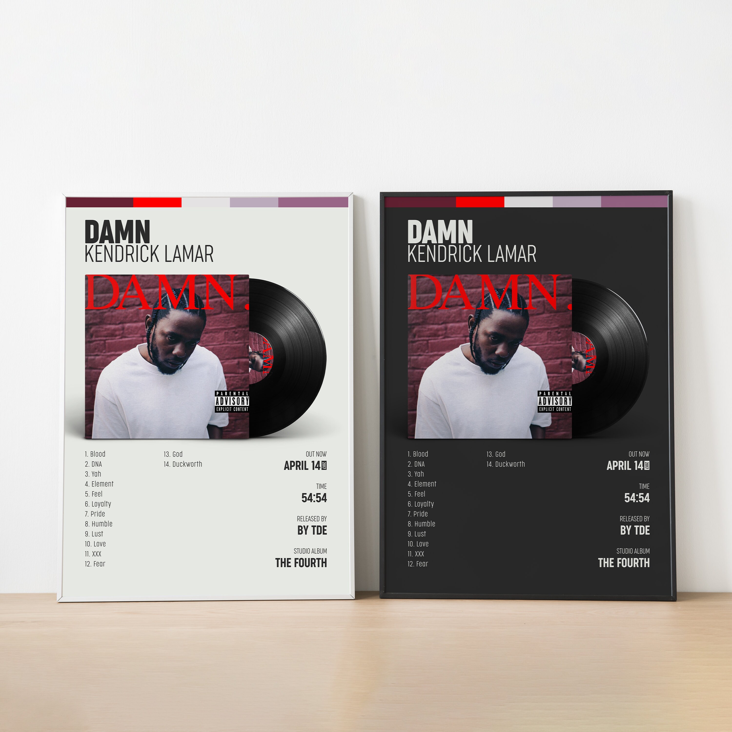 DAMN Poster Kendrick Lamar Poster Album Cover Poster Home - Etsy Hong Kong
