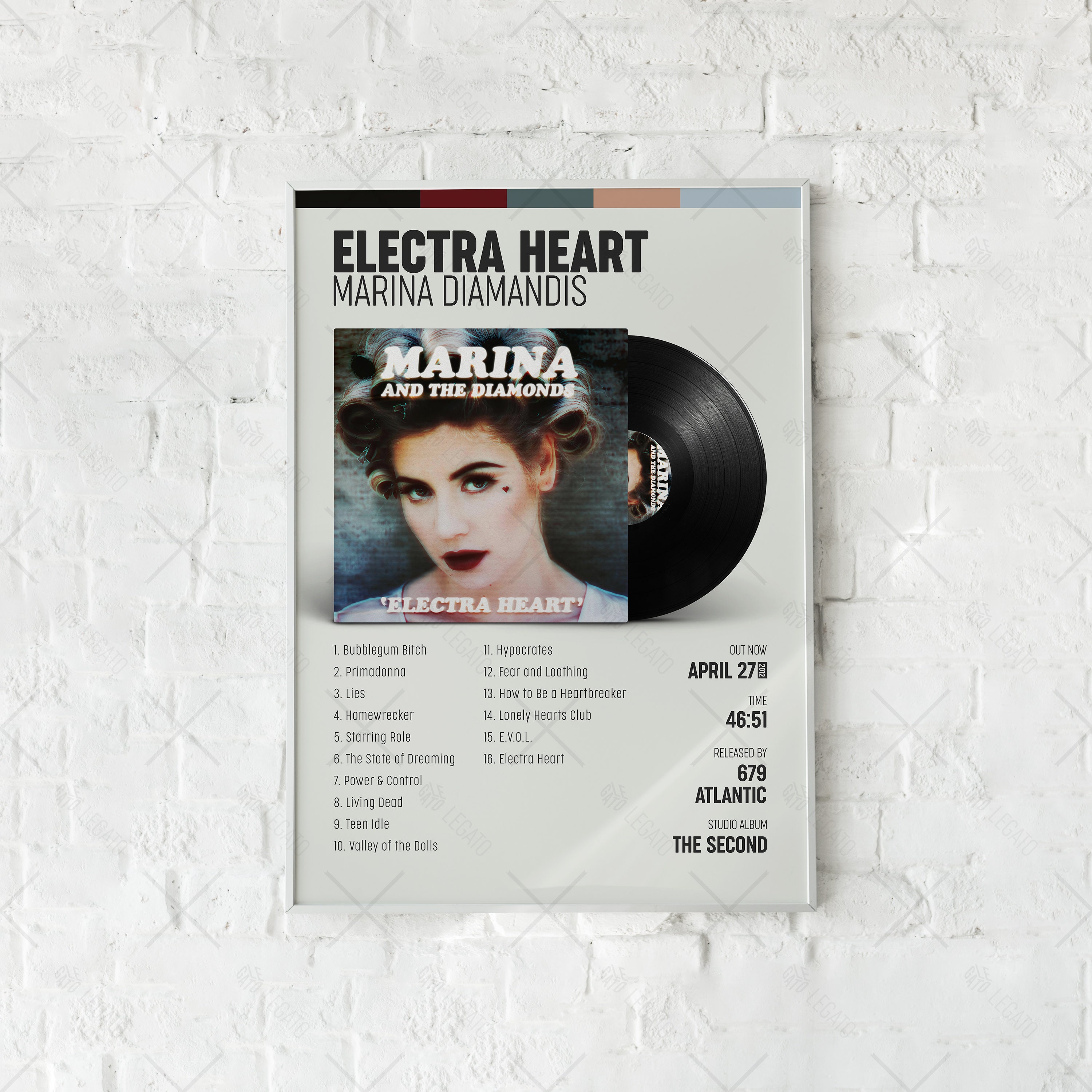 Marina And The Diamonds Electra Heart Tracklist