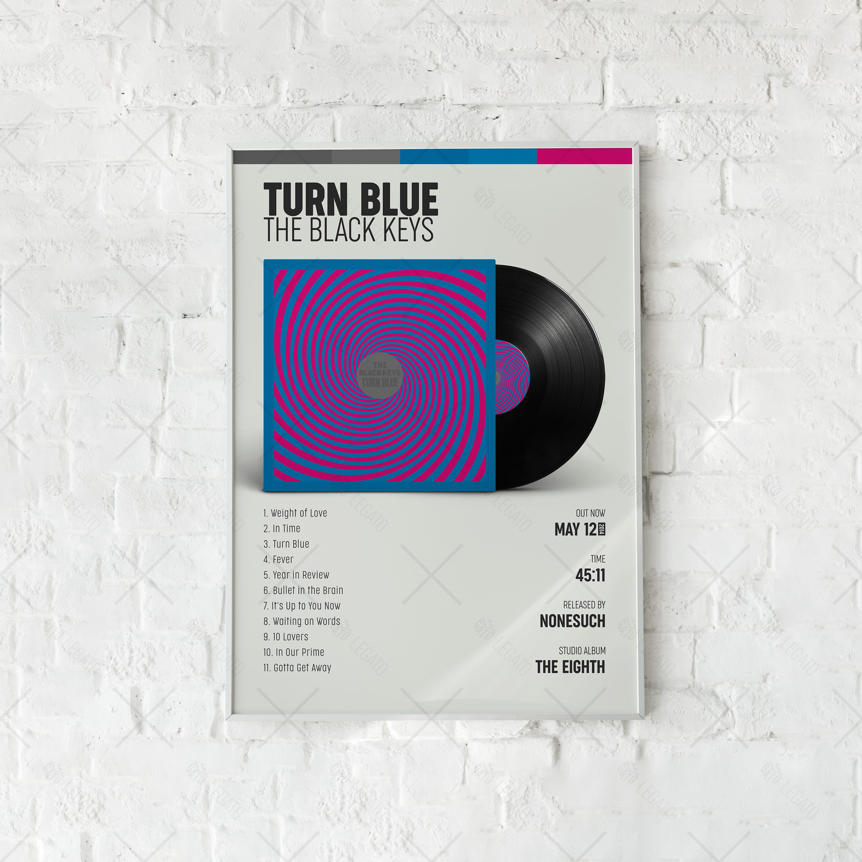 The Black Keys Turn Blue Album Cover