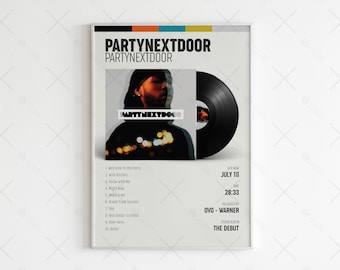 Partynextdoor Album Cover Poster - Etsy