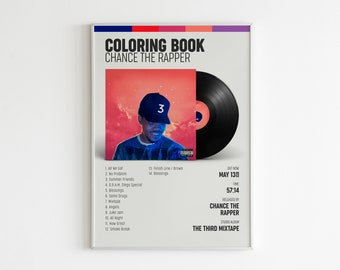 Coloring Book Album Cover - Etsy