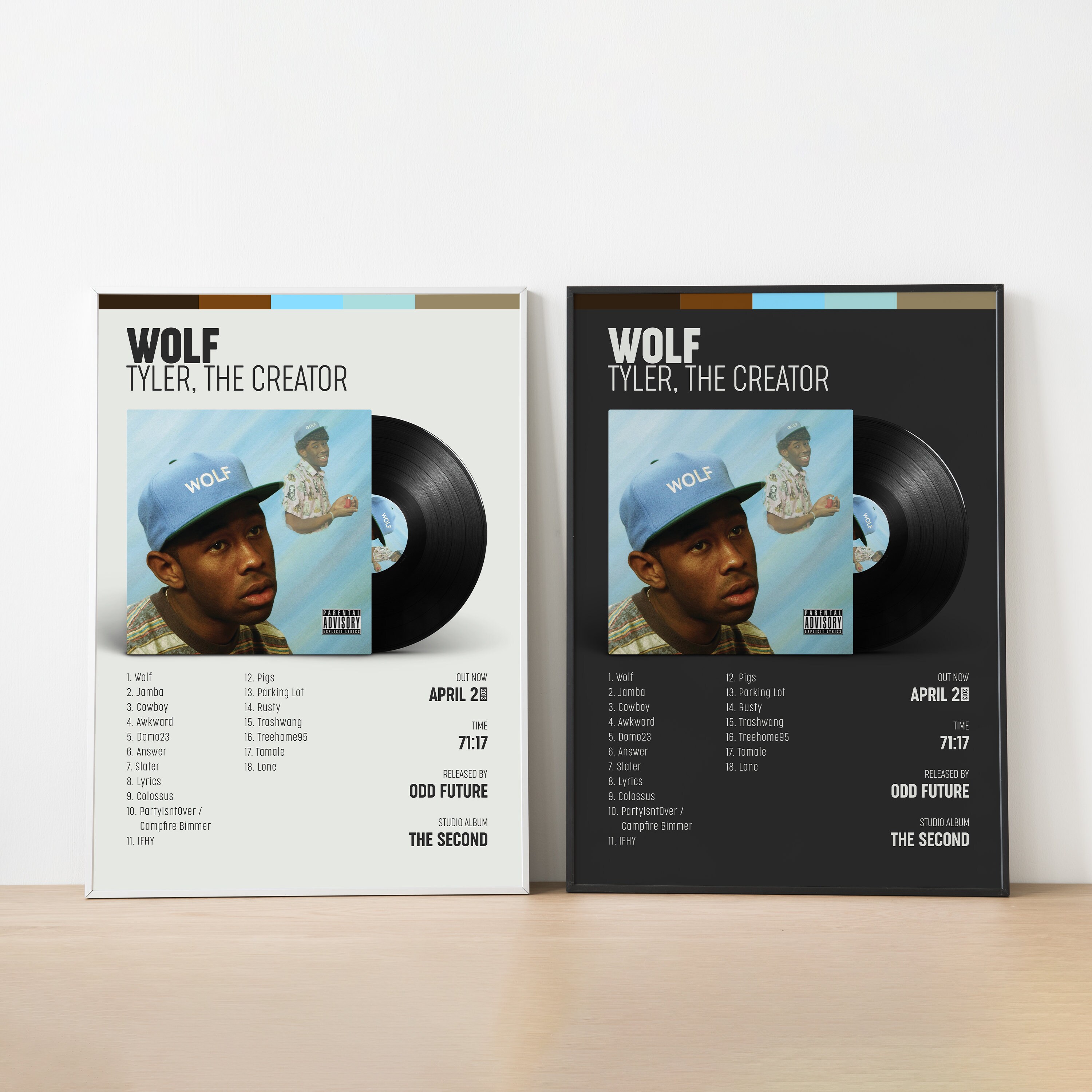 Wolf Poster Tyler the Creator Poster, Album Cover Poster sold by ...