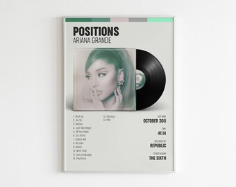 Ariana Grande Album - Etsy