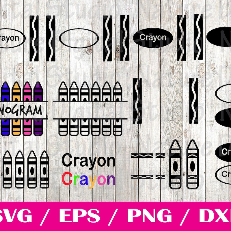 Crayola Svg - Etsy