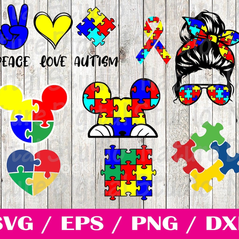 Autism Svg - Etsy