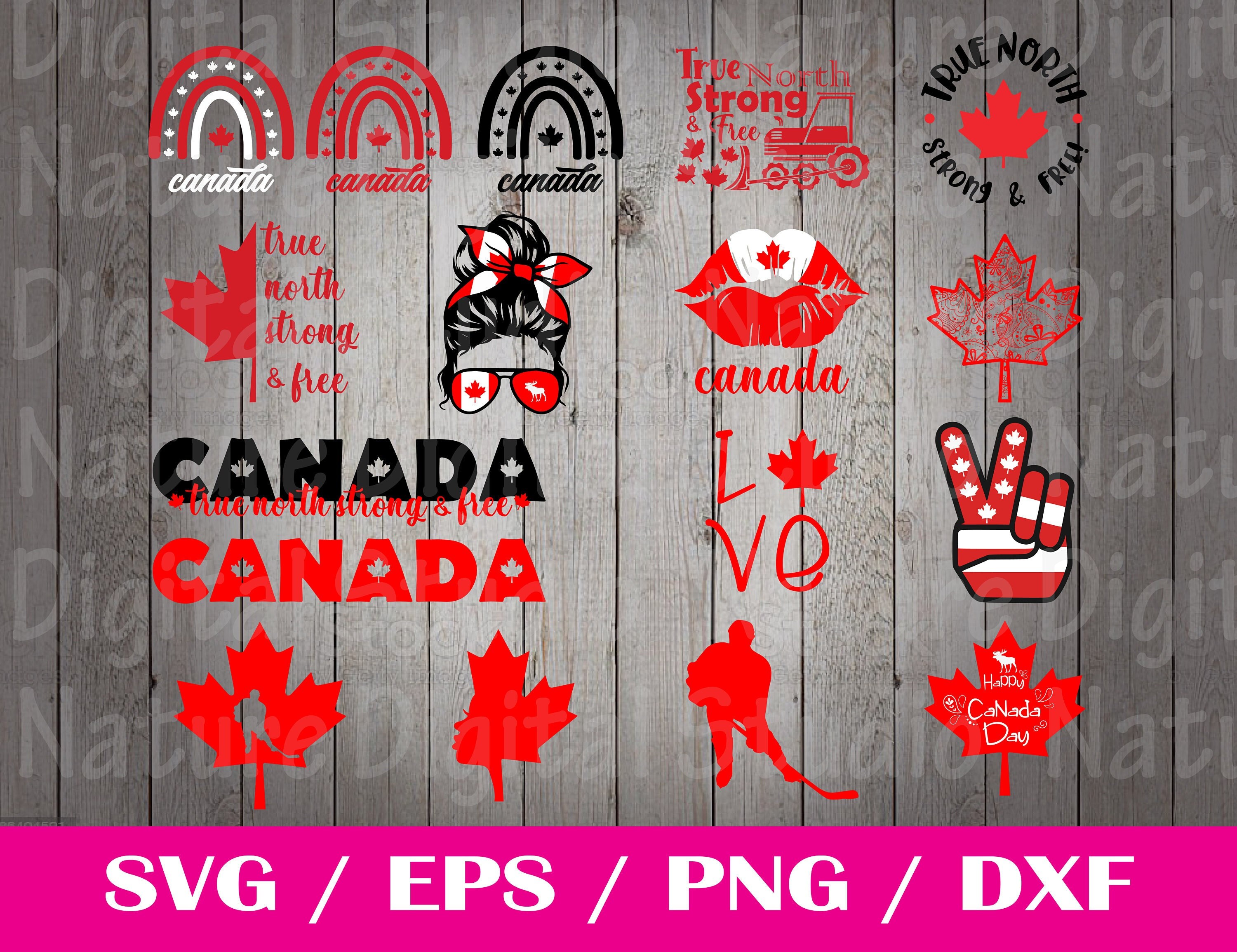 Canada Day Svg Bundle Svg Canadian Life Svg/png/dxf/jpg Files - Etsy Canada