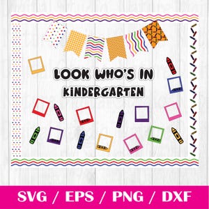 Back to School Polaroid Bulletin Board Kit Classroom Decor Editable ...