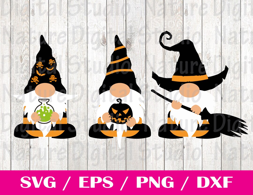 Halloween Gnomes Svg, Halloween Svg, Halloween Gloworge Svg, Gnome ...
