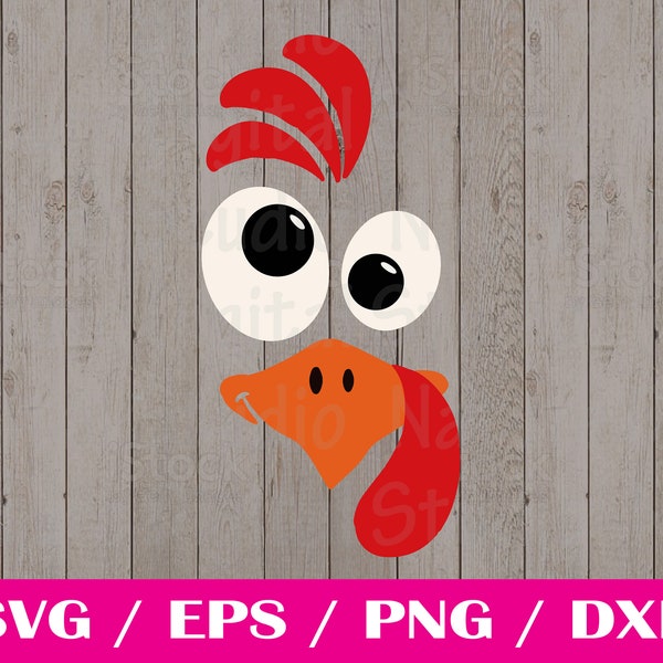 Turkey Head Svg - Etsy