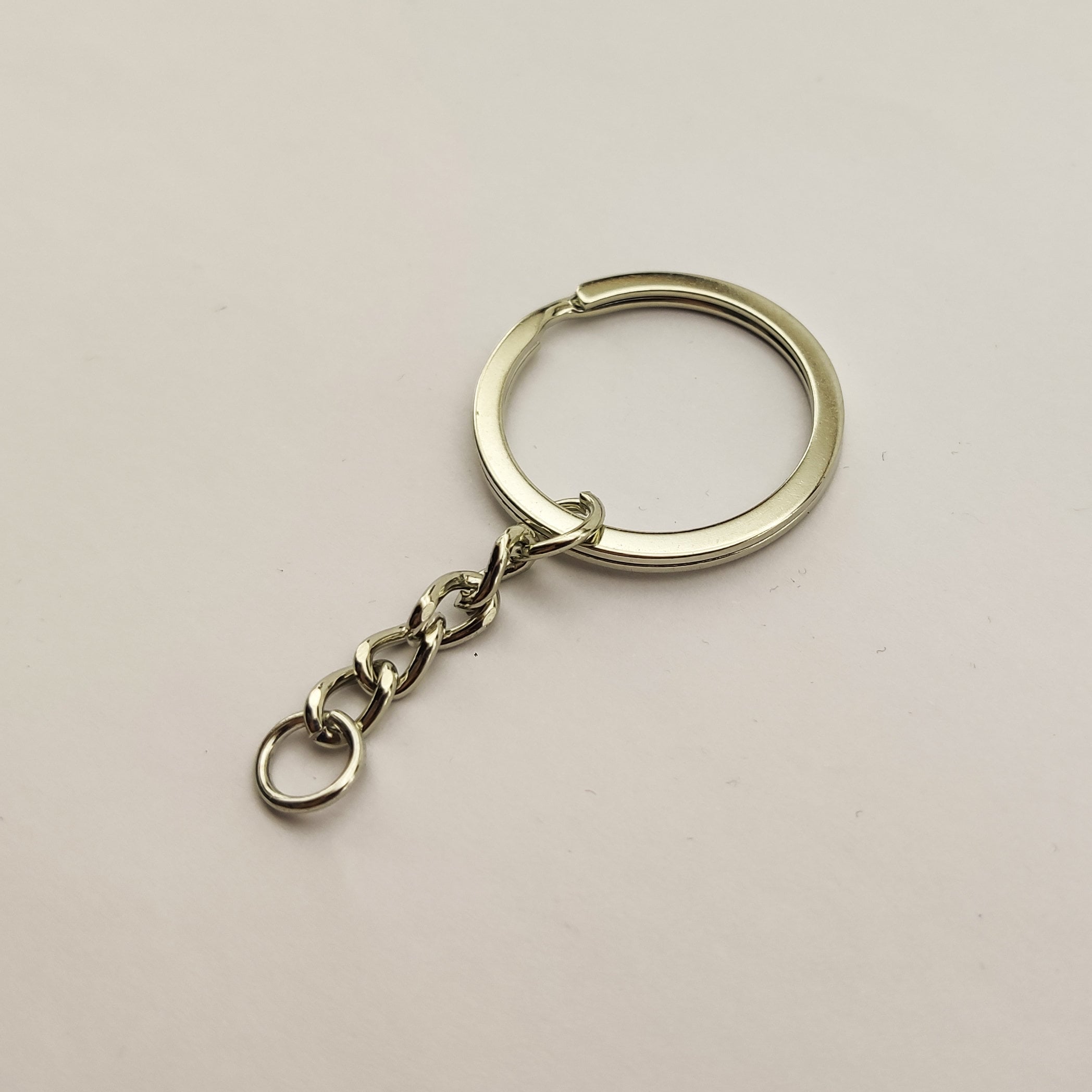 Personalized Logo Keyring / Keychain With Custom QR Code and Text ...