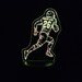 Custom American Football Player Night Light 3D LED Lamp - Etsy