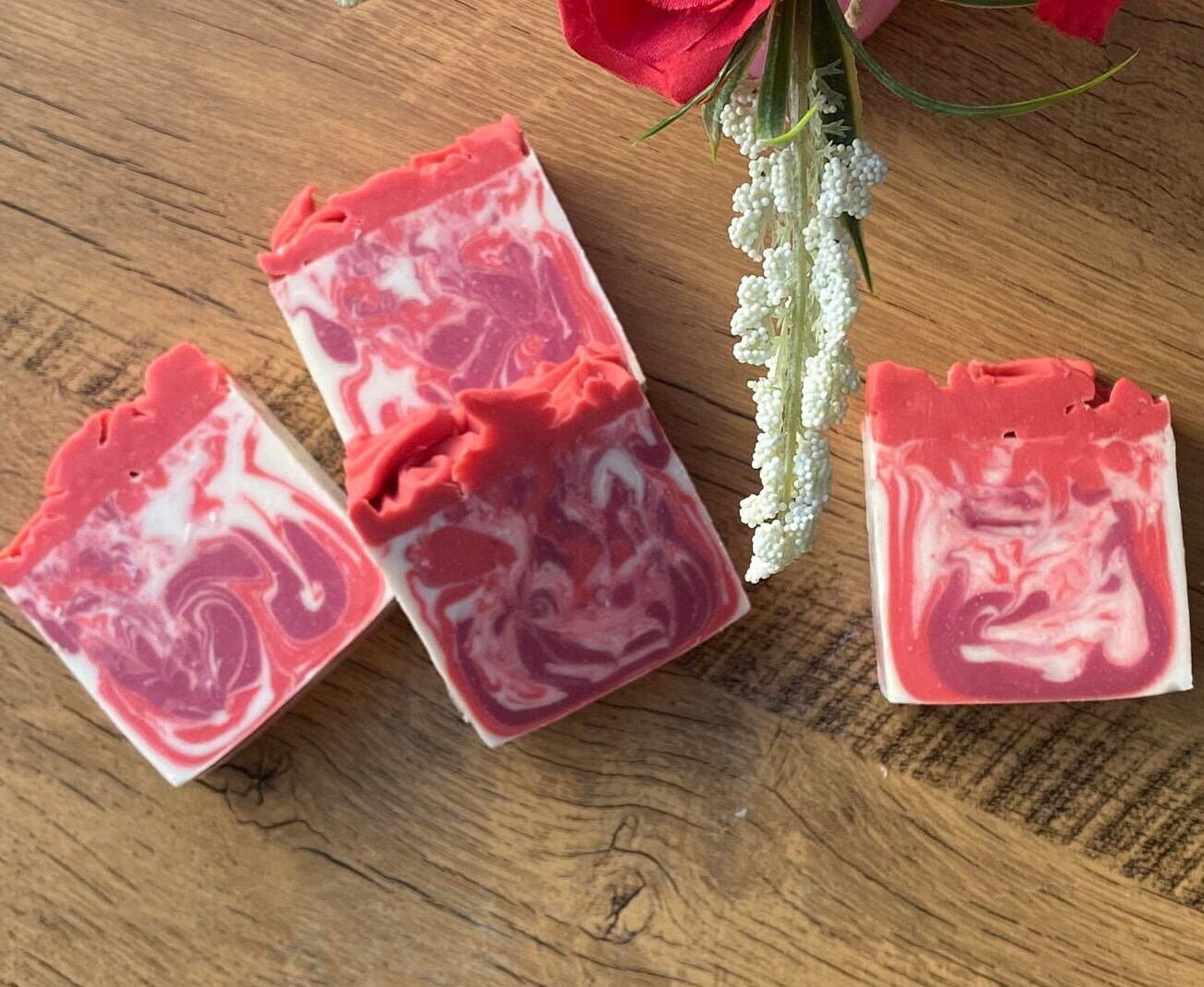 Garden of Roses Soap/ Rose Cold Process Soap - Etsy