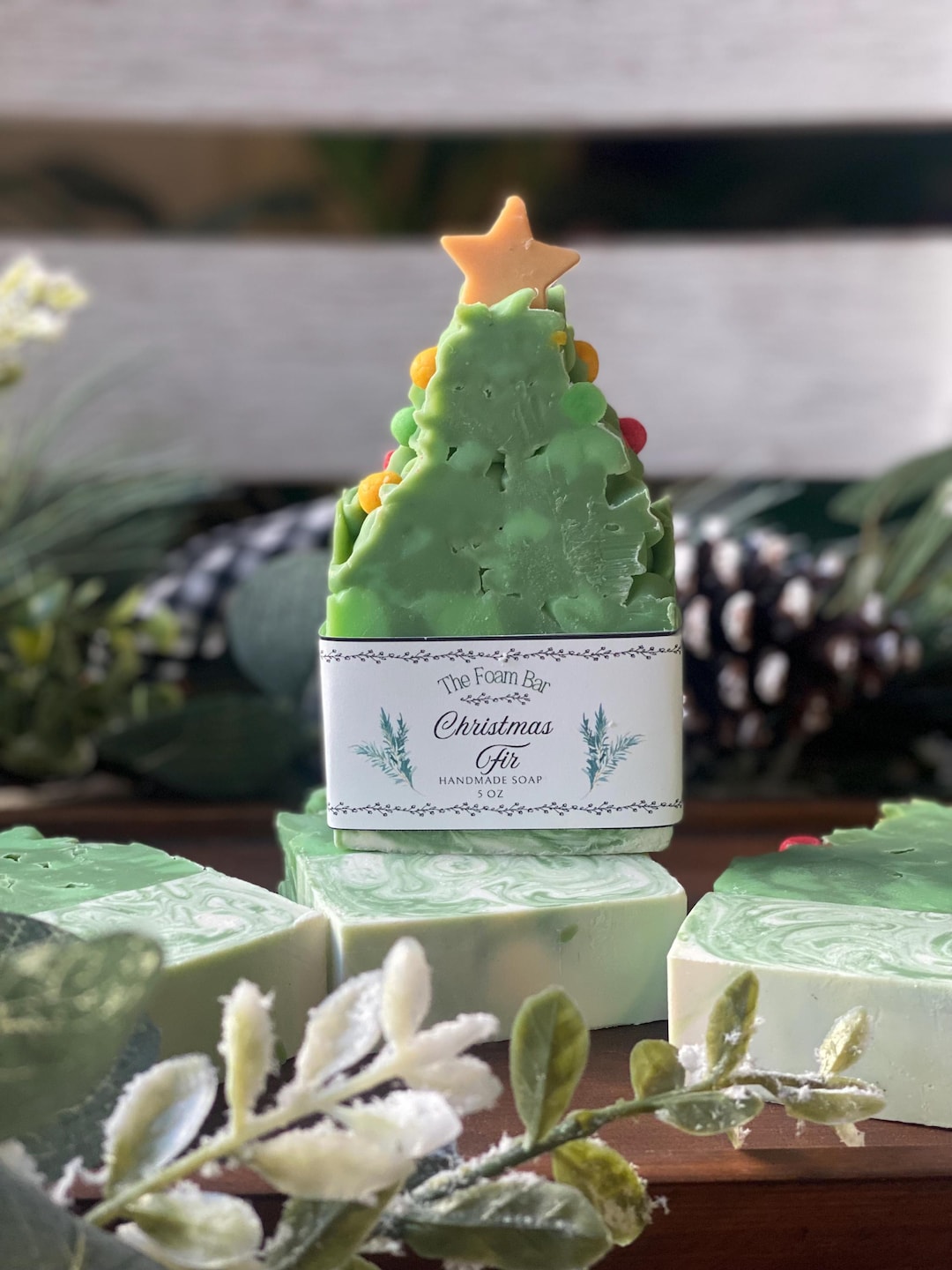 Christmas Tree Soap/ Handmade Christmas Tree Soap - Etsy